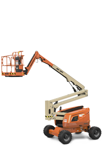 45' Articulating Boom with Jib 4WD Dual Fuel